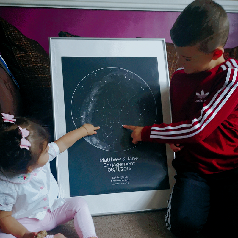 Cheap and Meaningful Gift - Star Map Poster – Online Star Map