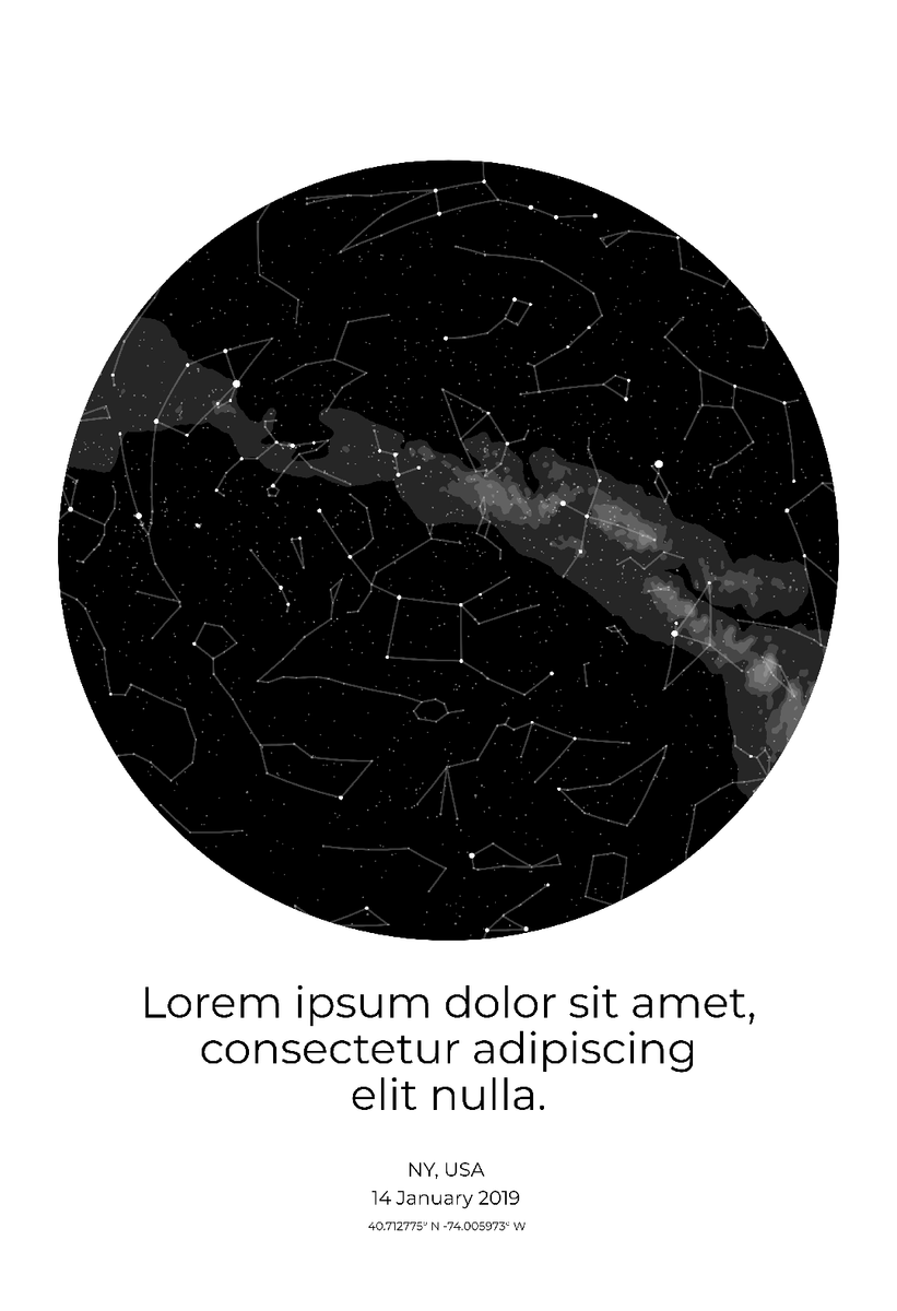 Personalised Star Map Gift | DIGITAL – Online Star Map